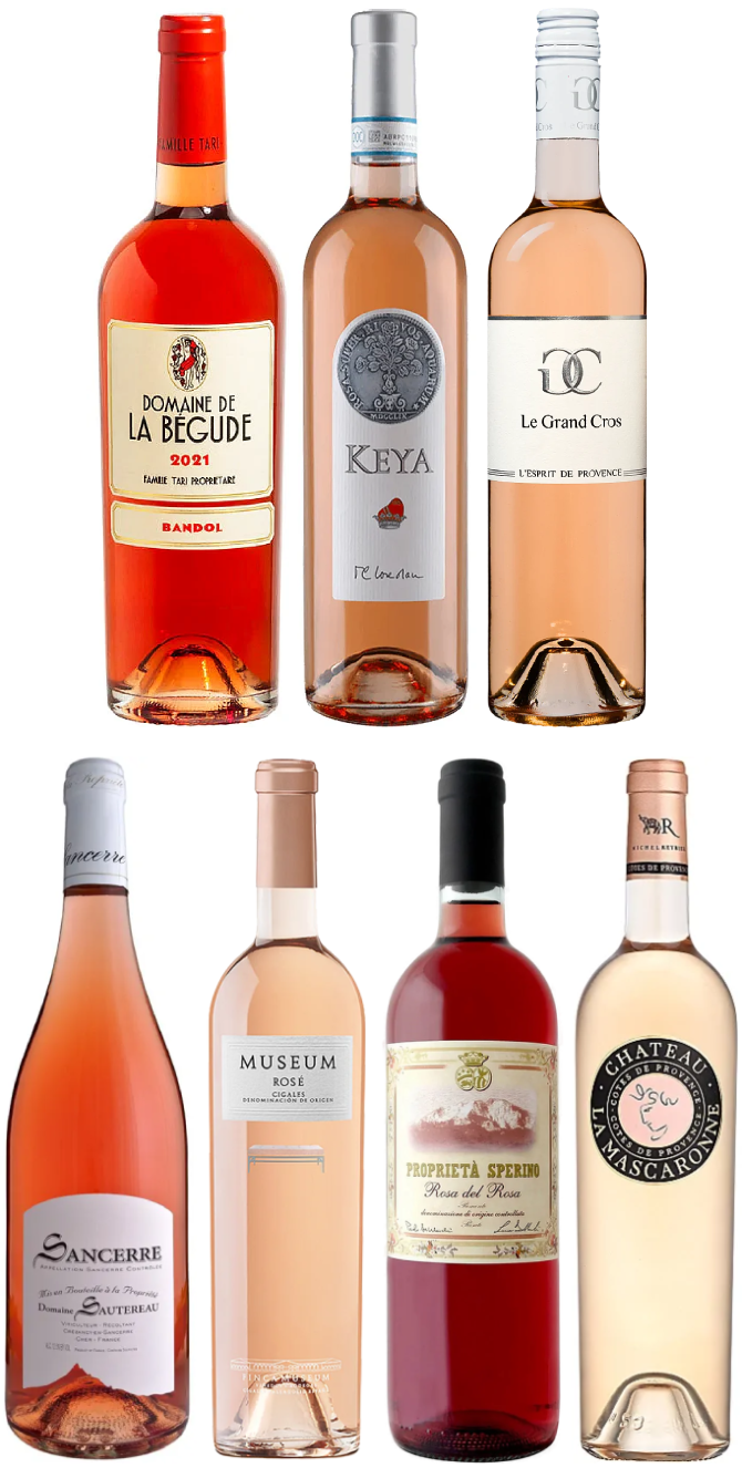 92 Or More Exclusive Seven Bottle Rosé Tasting Case - 92 or More Ltd